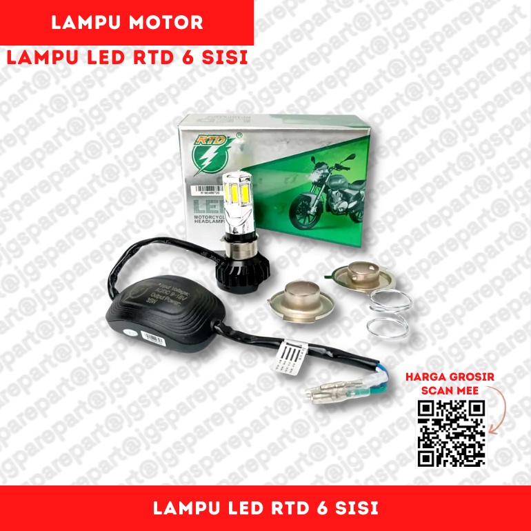Jual rtd led 6 sisi 35 watt/rtd original 6 sisi/rtd led 6sisi ori | Shopee Indonesia