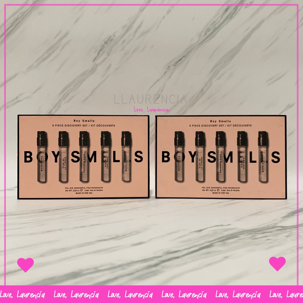 Jual Boy Smells Fragrance Discovery Set / Perfume Parfum Sample Sampler ...