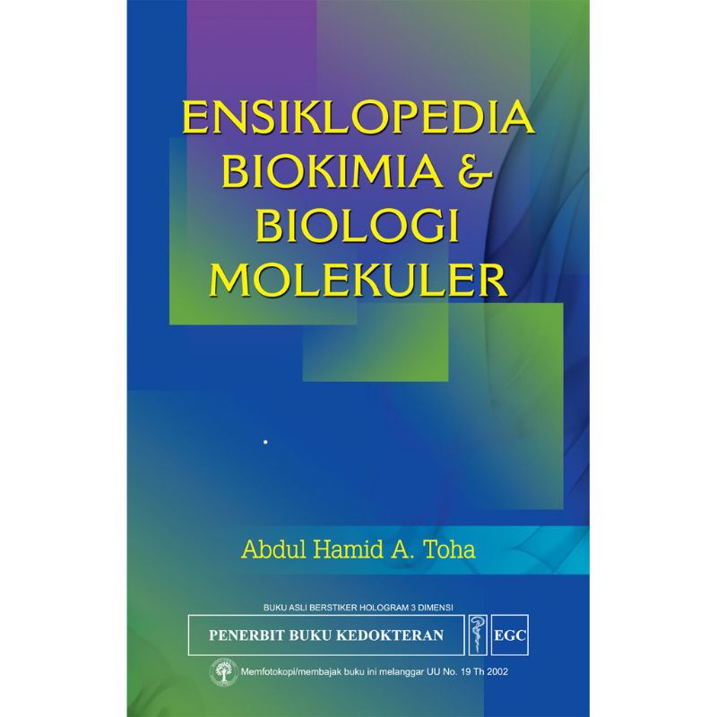 Jual ENSIKLOPEDIA BIOKIMIA DAN BIOLOGI MOLEKULER - ABDUL HAMID | Shopee Indonesia