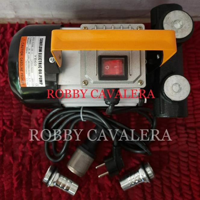Jual Sunflow Electric Oil Pump Pompa Ac Yb60 220V Bbm Oli Solar Minyak | Shopee Indonesia