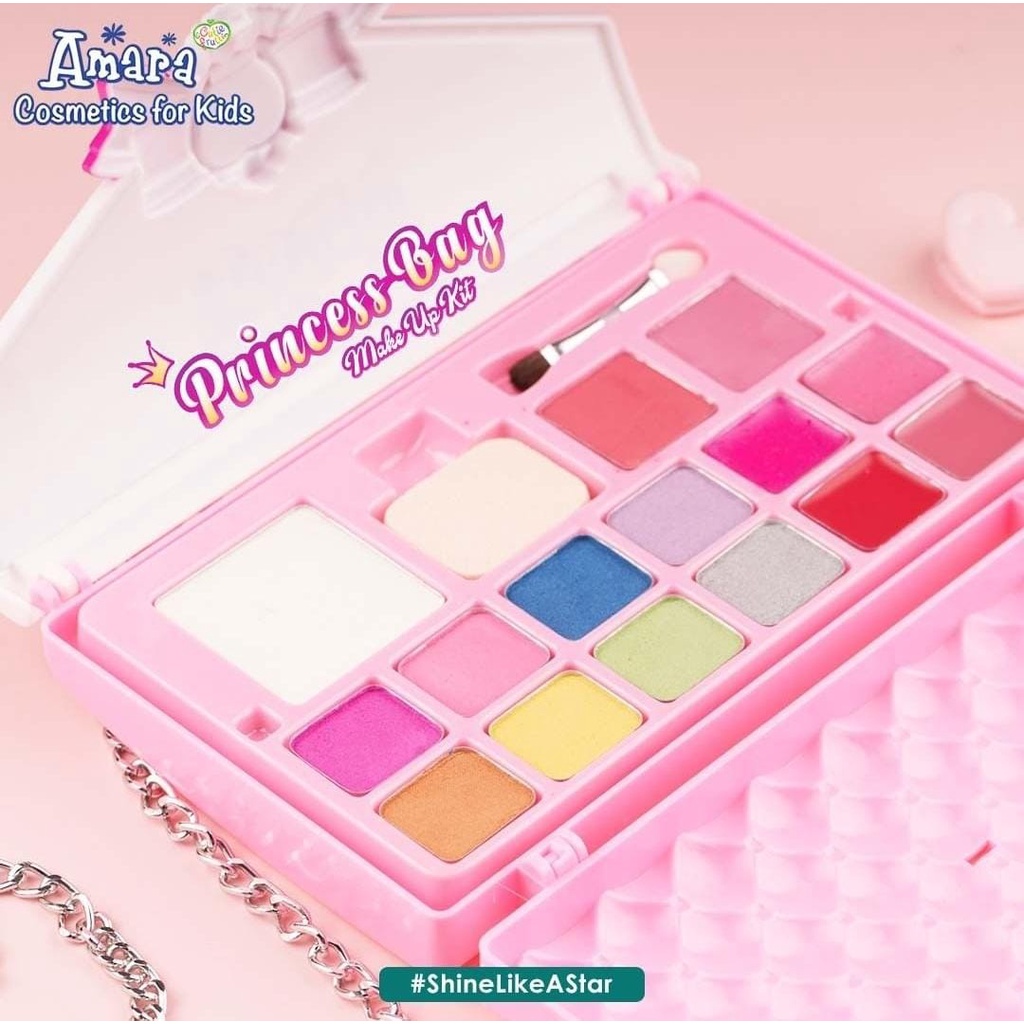 Jual Amara Princess Bag Make Up Kit / Tas Make Up Anak BESAR | Shopee ...