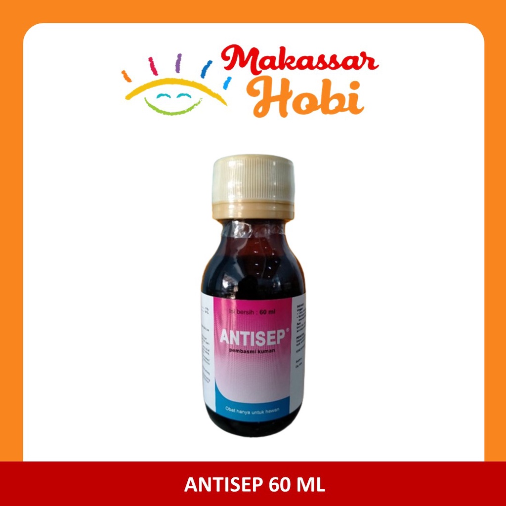 Jual Antisep 60ml Disinfektan Obat Luka Cacar Infeksi Kulit Ayam Hewan ...