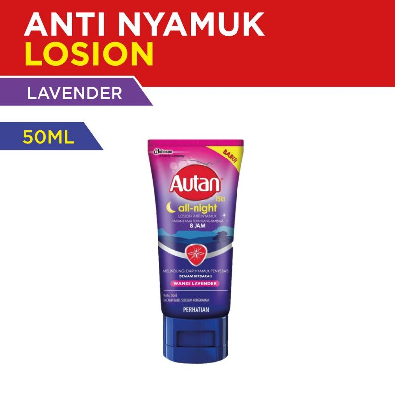 Jual Autan Losion Anti nyamuk 50 ML lavender obat nyamuk lotions ...
