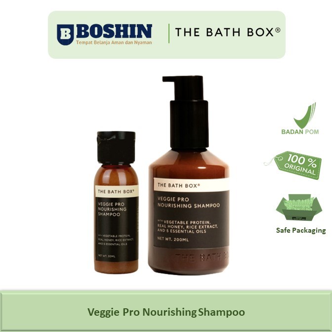 Jual Dry Shampoo The Bath Box Veggie Pro Nourishing Shampoo | Shopee ...