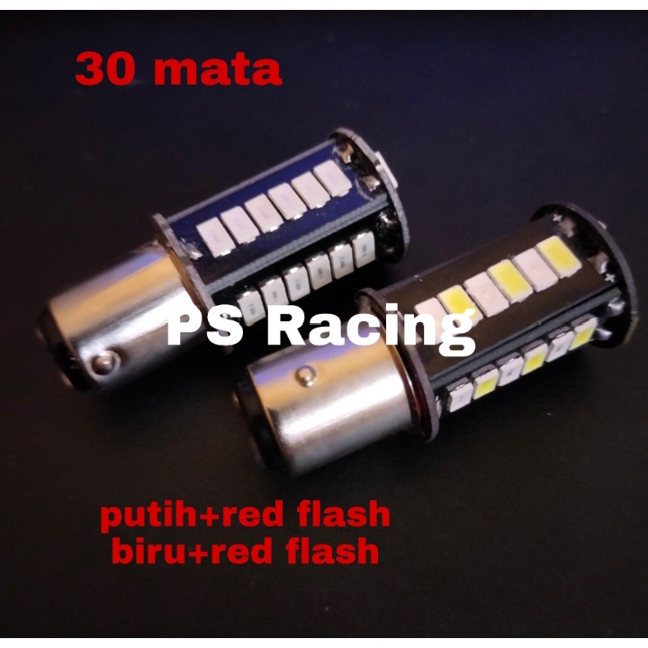 Jual Lampu stop rem 30 mata LED kedip kedip flash 2 mode flash running ...