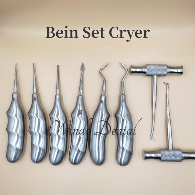 Jual Dental Bein Elevator Cabut Gigi Lengkap Isi 8 | Shopee Indonesia