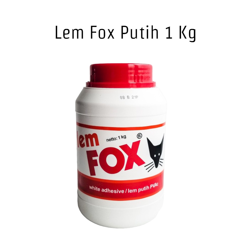 Jual Lem Fox Putih 1 Kg Lem PVAc Lem Kayu Kertas- SHESB | Shopee Indonesia