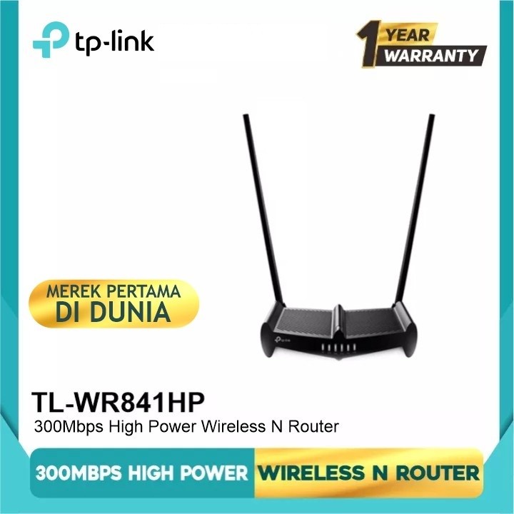 Jual TP-LINK TL-WR841HP 300Mbps High Power Wireless N Router | Shopee ...