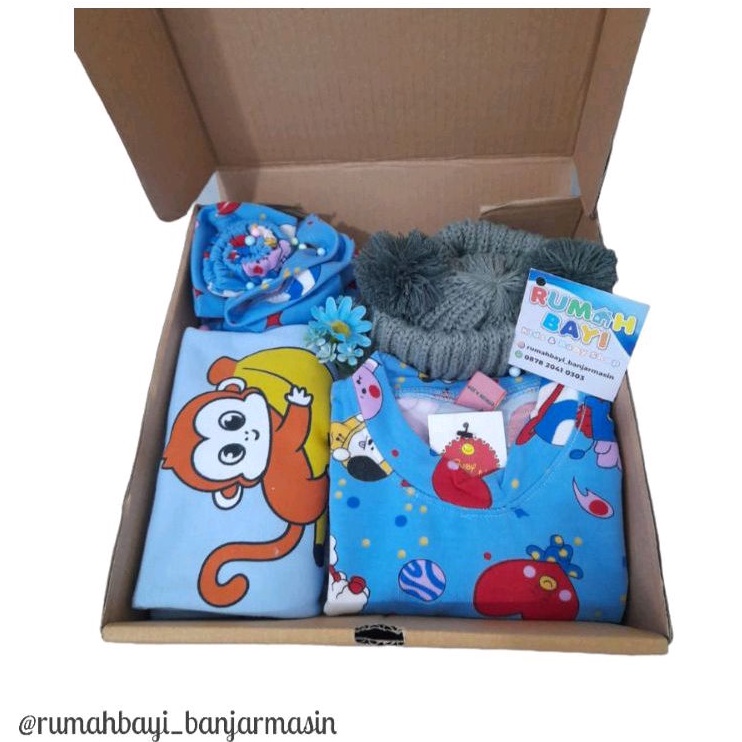 Jual paket gift box Aqiqah / ultah boy 100K | Shopee Indonesia
