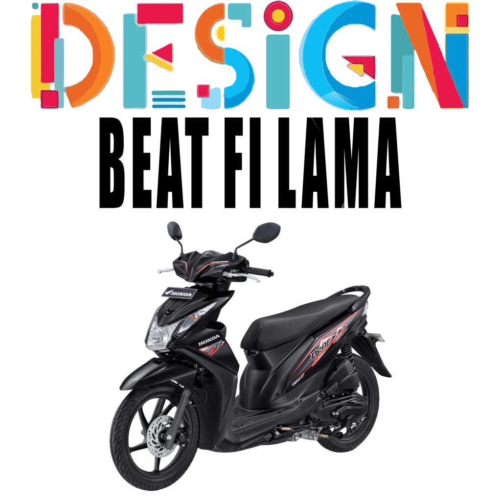 Jual Desain Beat FI 2013-2015 - Desain Custom Suka-Suka | Shopee Indonesia