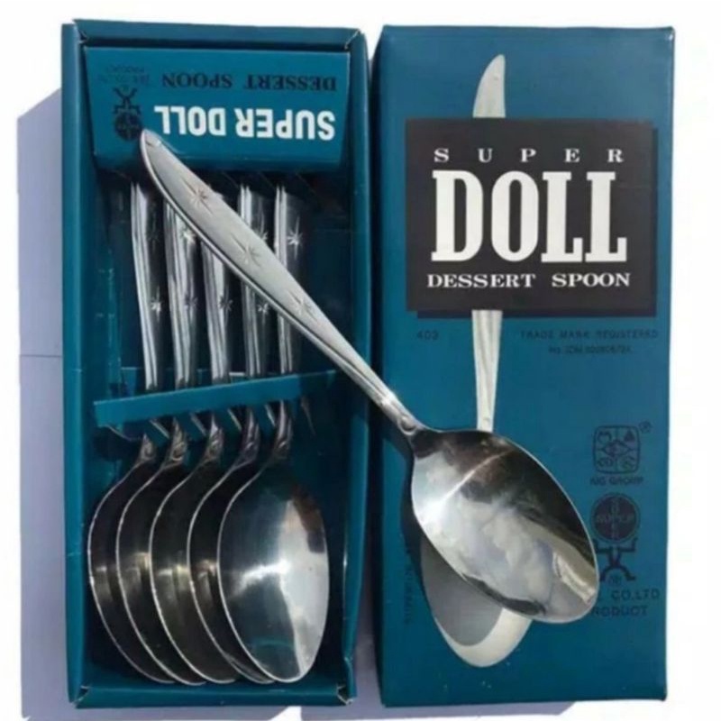 Jual SENDOK MAKAN SUPER DOOL DIJAMIN ORIGINAL Harga per 6pcs | Shopee ...