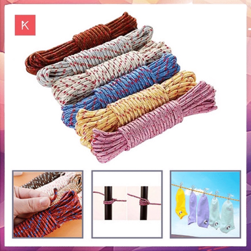Jual ANG TALI JEMURAN NYLON 10Meter / TALI NYLON BAHAN TAMBANG UKURAN ...