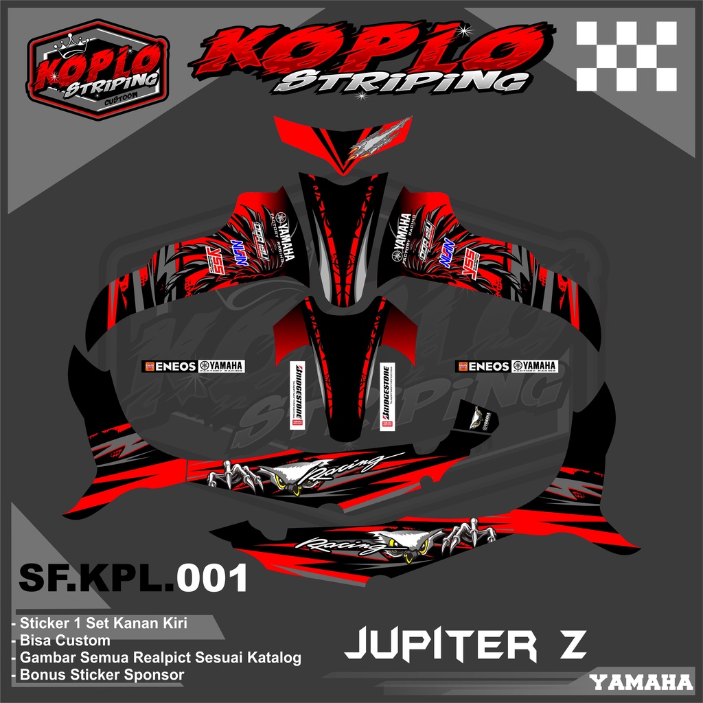 Jual Stiker Decal Full Body Motor Yamaha Jupiter Burhan - Stiker Decal Full Body Jupiter Burhan ...