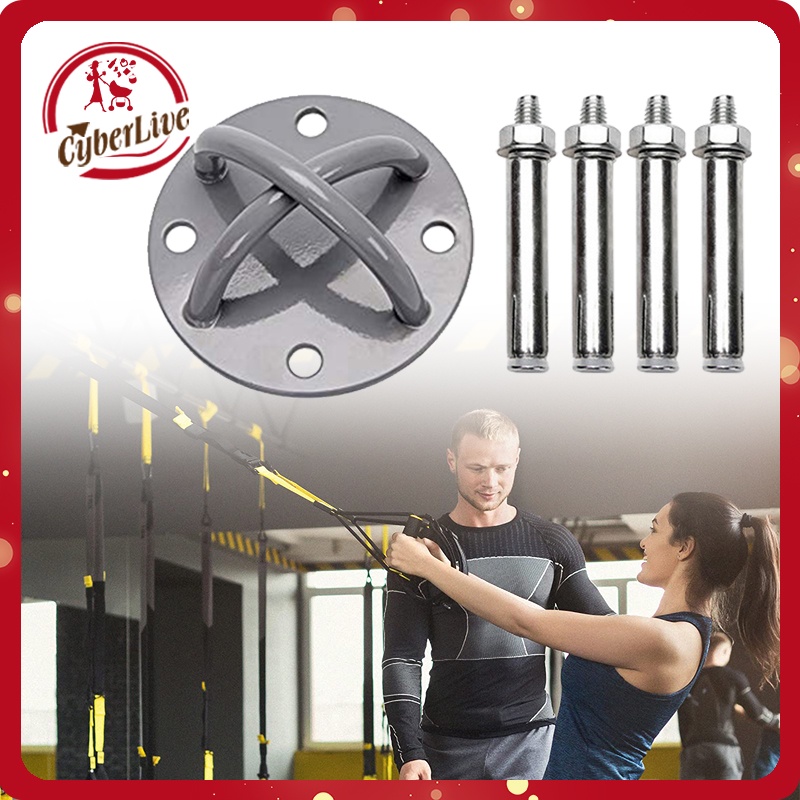 Jual TRX Suspension Dengan Baut Battle Rope Wall Ceiling Anchor Gym ...