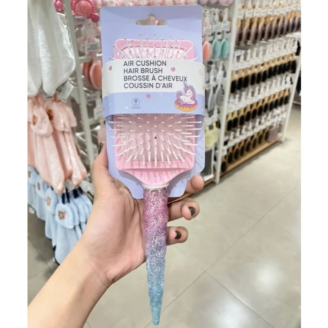 Jual MINISO UNICORN DREAM SQUARE COLORFUL AIR CUSHION HAIR BRUSH ...