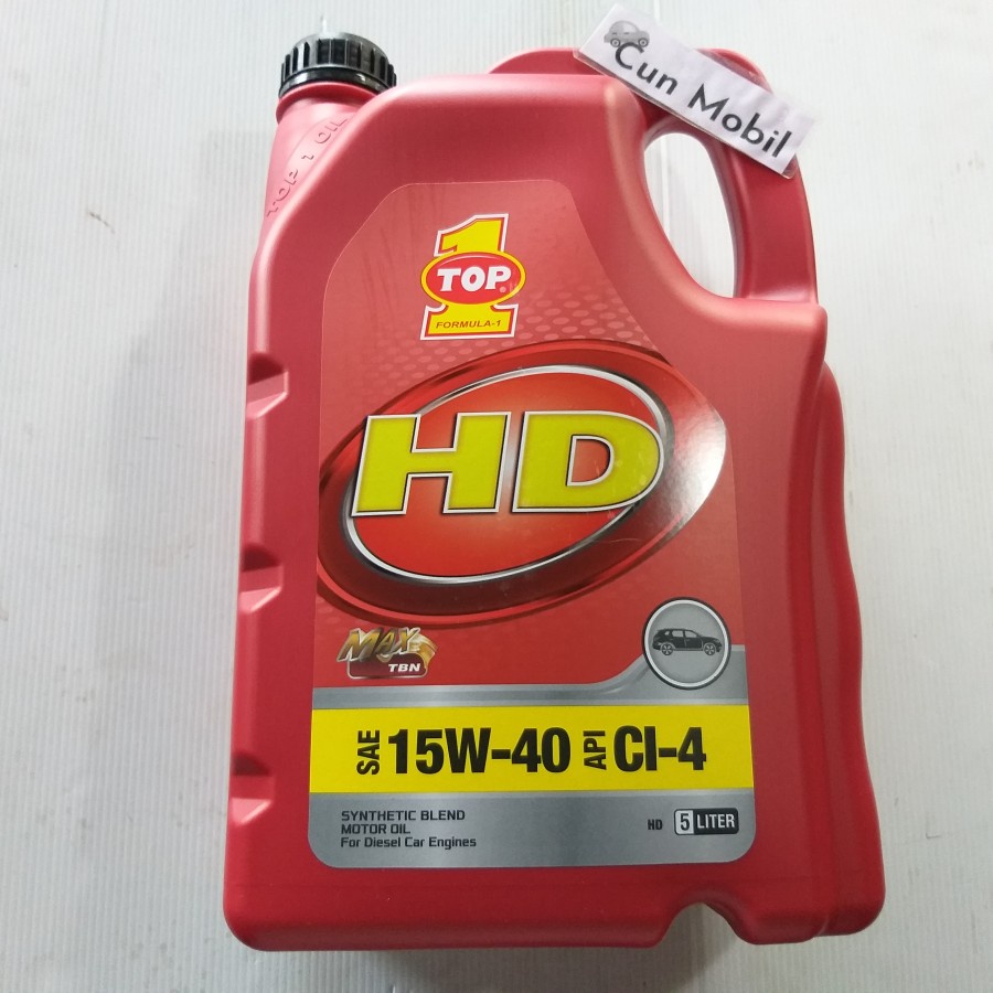 Jual Oli Mesin Top 1 Diesel SAE 15W-40 5 Liter | Shopee Indonesia