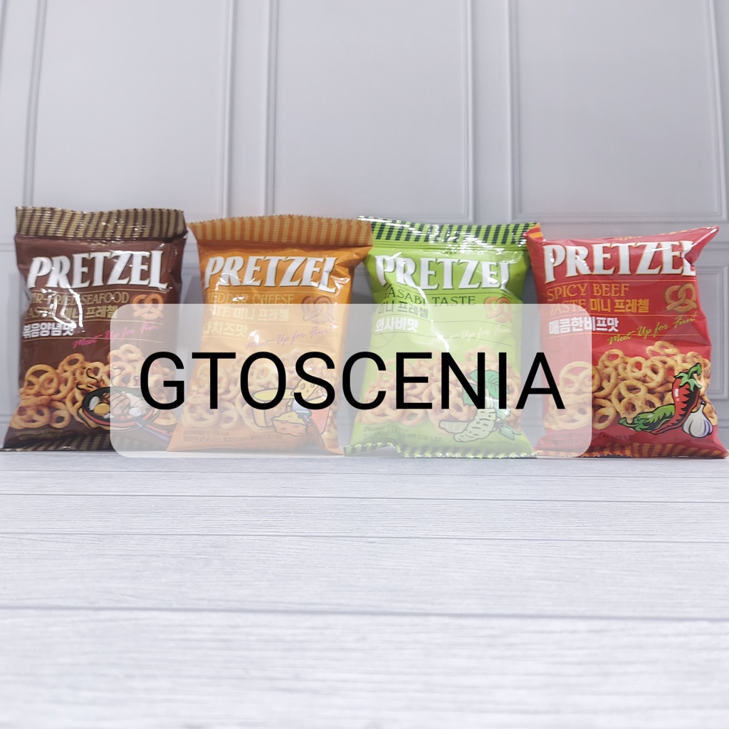 Jual SAMJIN PRETZEL BEEF SPICY, SEAFOOD, CHEESE, WASABI, CHOCOLATE ...