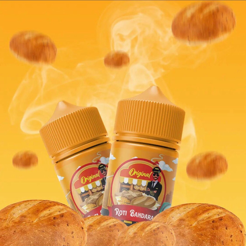 Jual Roti Bandara V1 Original 60ML by Java Juice x VaporKing | Shopee ...