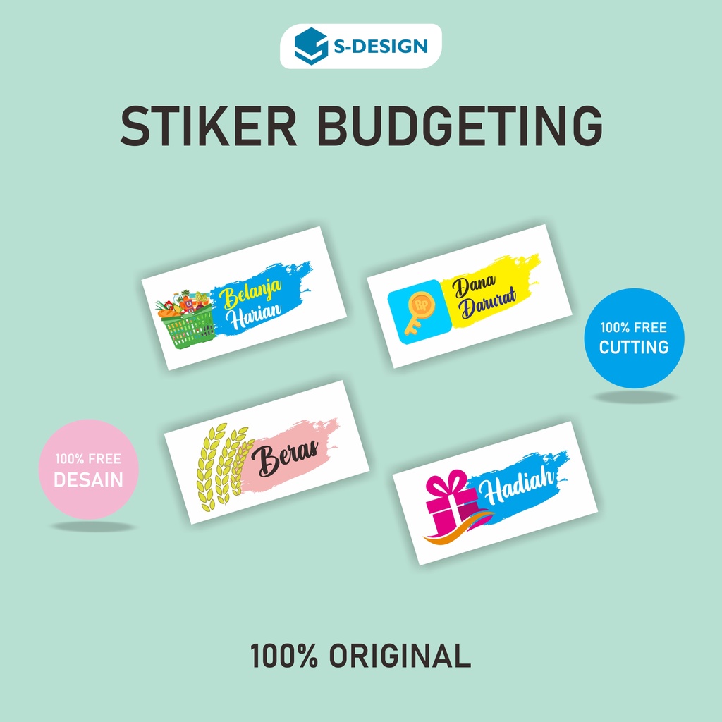 Jual STIKER KEUANGAN/STICKER KEUANGAN/STIKER DOMPET/STICKER DOMPET/STIKER BUDGET/STICKER ...