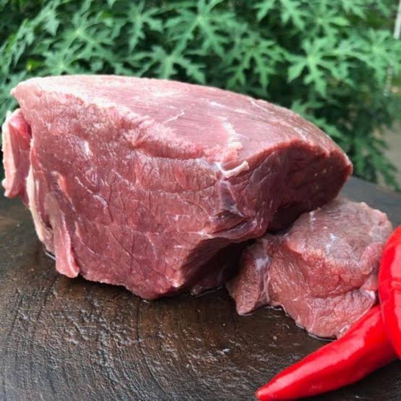 Jual DAGING SAPI / PAHA BELAKANG 1KG ( Daging Rendang ) | Shopee Indonesia