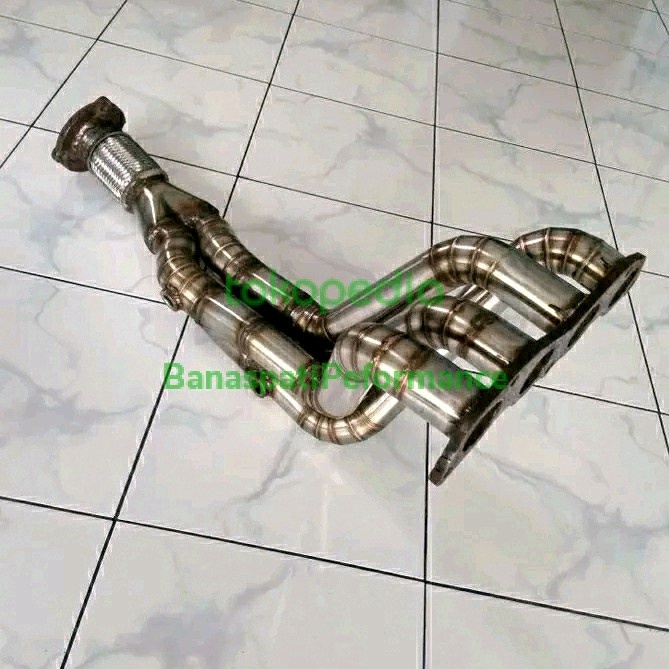 Jual Header Custom Honda Accord K24 Cm 5 - Stainless steel | Shopee Indonesia