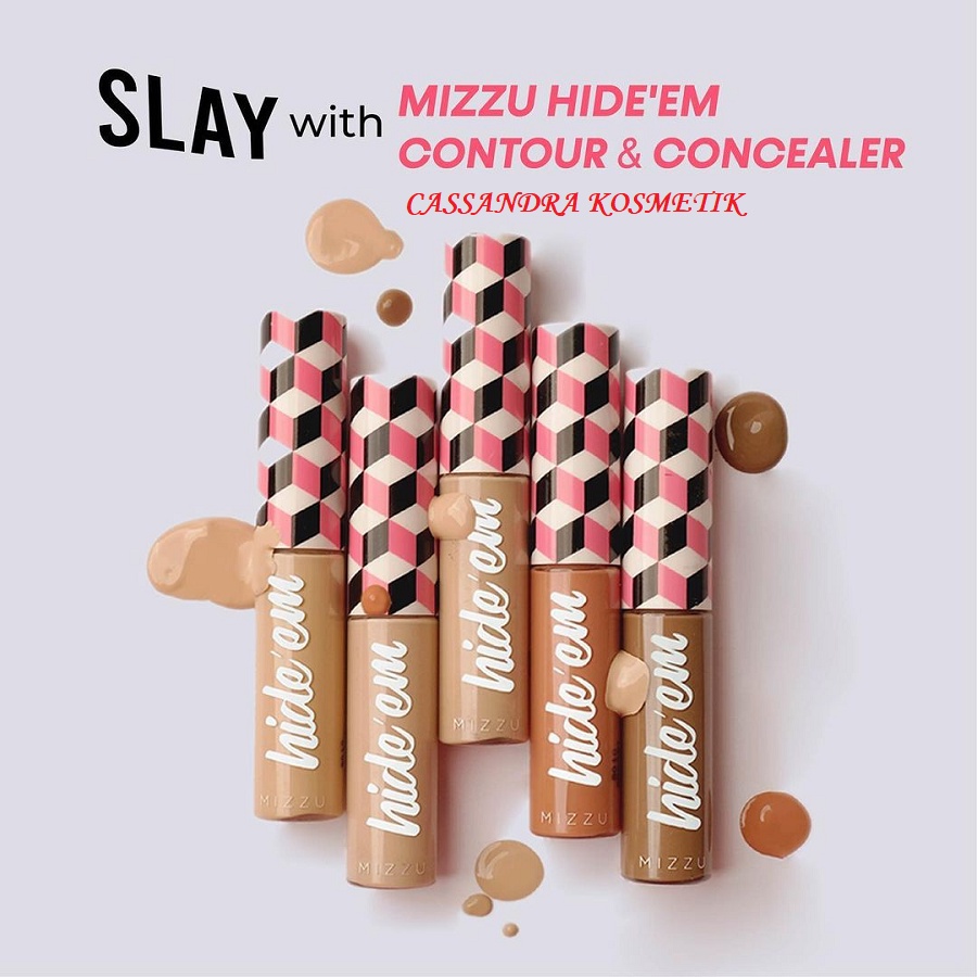 Jual MIZZU HIDE'EM CONTOUR AND CONCEALER | Shopee Indonesia