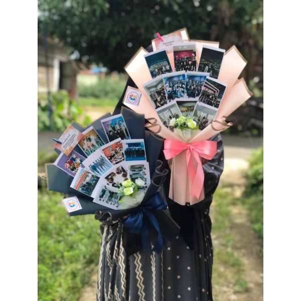 Jual Bucket foto polaroid mix bunga - buket wisuda - buket ultah ...