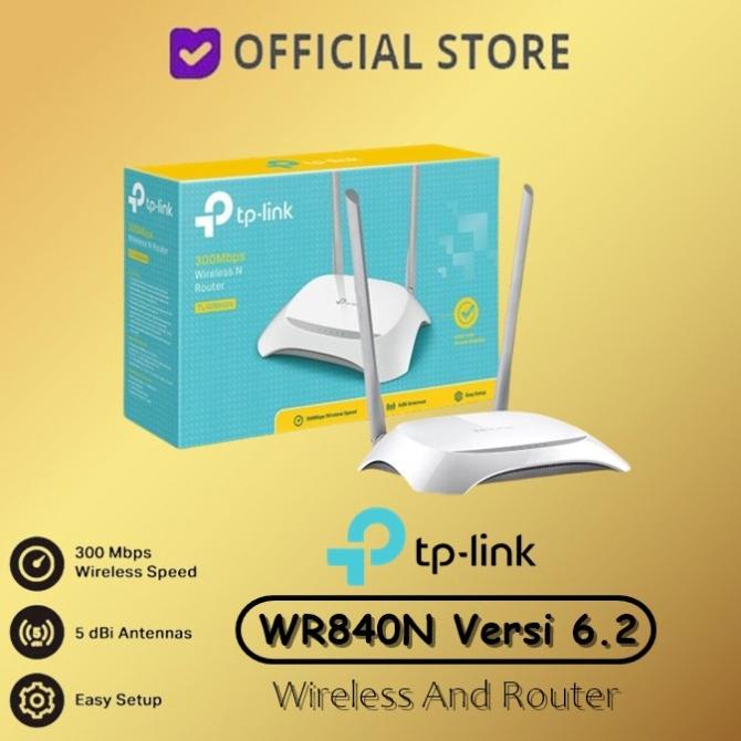 Jual TP-Link TL-WR840N (V4.0) : 300Mbps TPLink WiFi Wireless N Router ...