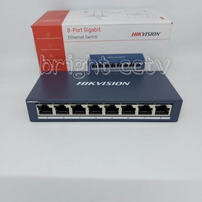 Jual Switch Hub Gigabit 8 Port Hikvision Ds-3E0508-E | Shopee Indonesia