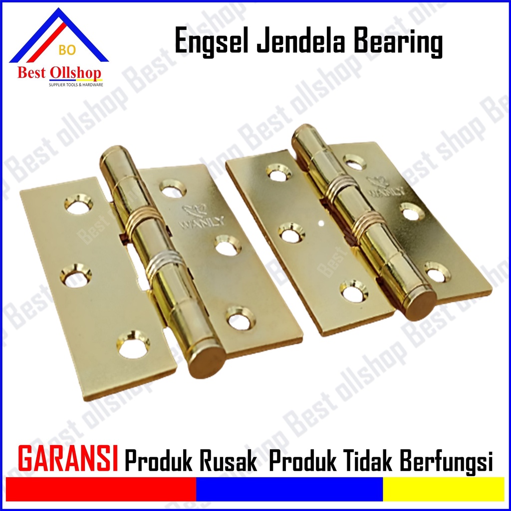 Jual Engsel pintu bearing 3 inch GP / Engsel jendela / Engsel pintu ...