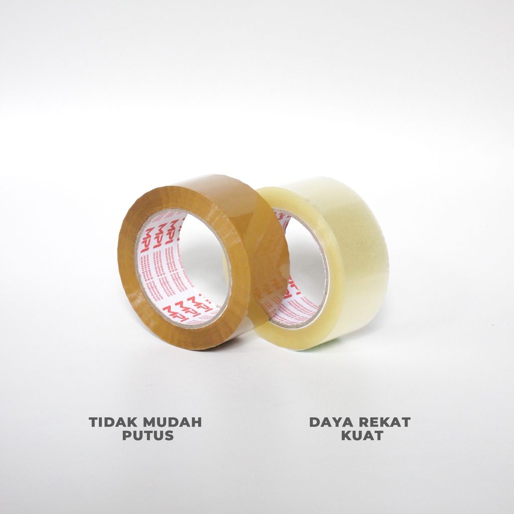 Jual Lakban Bening - Lakban Cokelat 45 mm x 110 Yard Master Pack ...