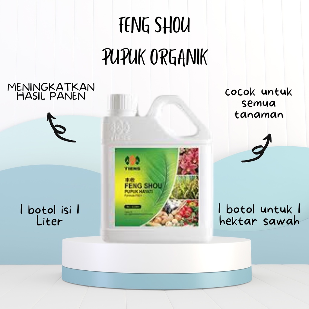 Jual Tiens - Pupuk Organik Feng Shou Cair Pupuk Bunga Padi Cabe Jagung ...
