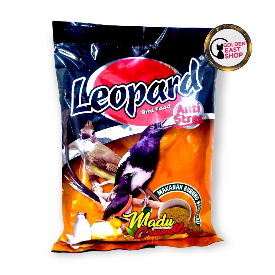Jual VOER PAKAN BURUNG LEOPARD MADU CRUMBLE VOER KASAR UNTUK BURUNG ...