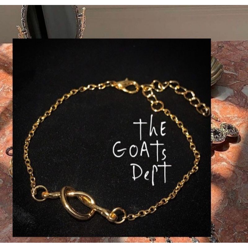 Jual Melissa Gold Anklet By The Goats Dept / Gelang Kaki Infinity ...