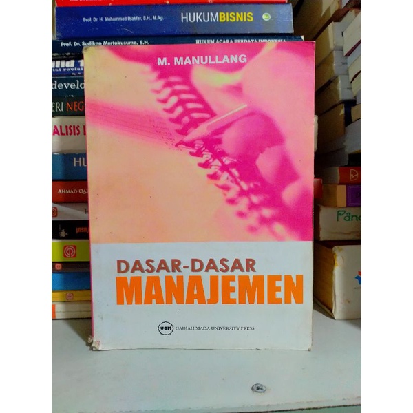 Jual Dasar Dasar Manajemen by Manullang | Shopee Indonesia