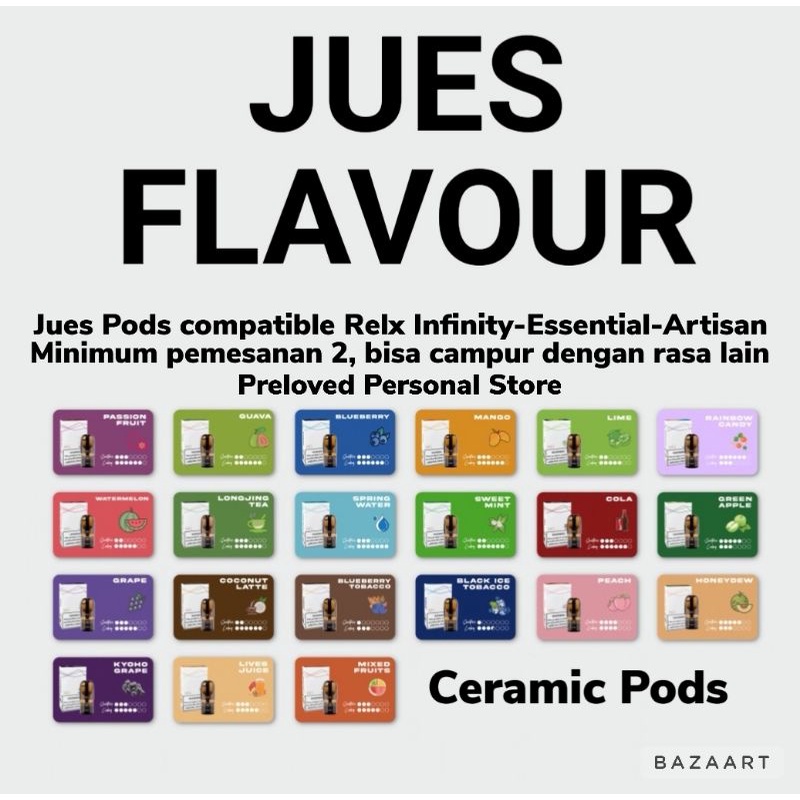Jual JUES INFINITY ESSENTIAL PODS PRO 1 PACK 1 PODS ORIGINAL100 ...