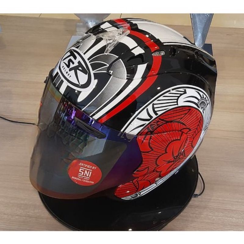 Jual HAWAZI | HELM SCOTT RAM 4 / HELM HALF FACE MOTIF NAKANO SAKURA ...