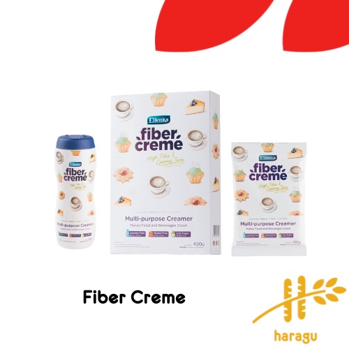 Jual Elenka Fiber Creme Creamer 100gr, 168gr, 450gr | Shopee Indonesia