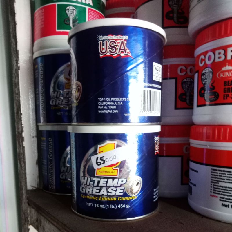 Jual stemped / gemuk grease merk top one 500gr | Shopee Indonesia