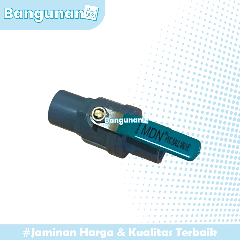 Jual Ballvalve PVC/Sambungan Pipa/Keran pipa/ 1/2 inch gagang stainless ...