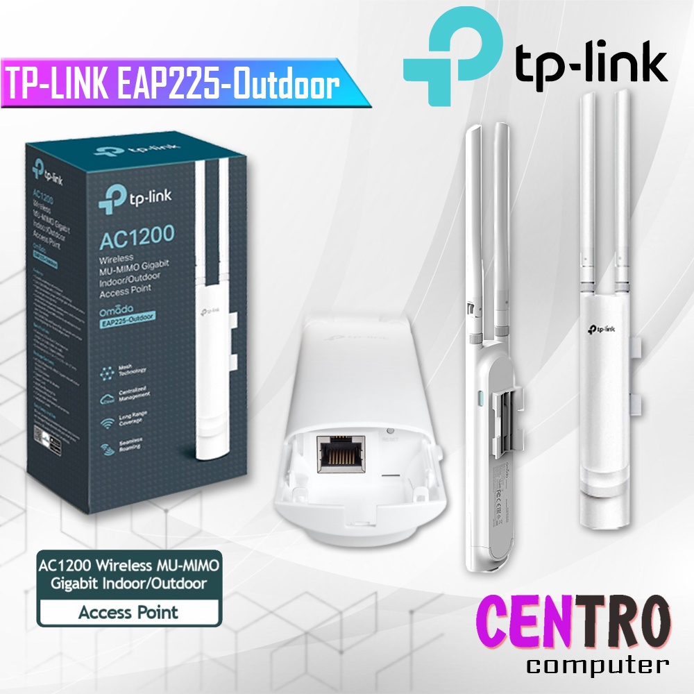 Jual Access Point TP-LINK EAP225-Outdoor AC1200 Wireless MU-MIMO ...