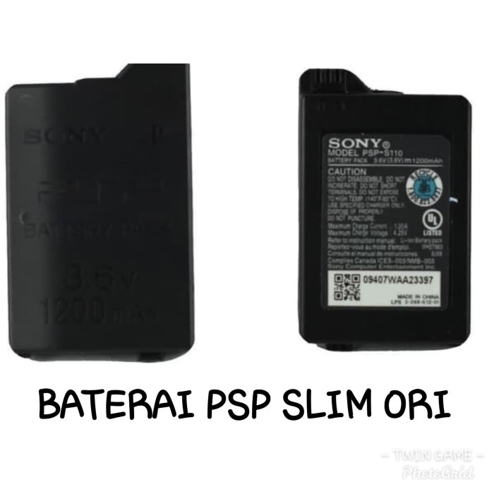 Jual Baterai Baterai Psp Battery Pack Ori Slim | Shopee Indonesia