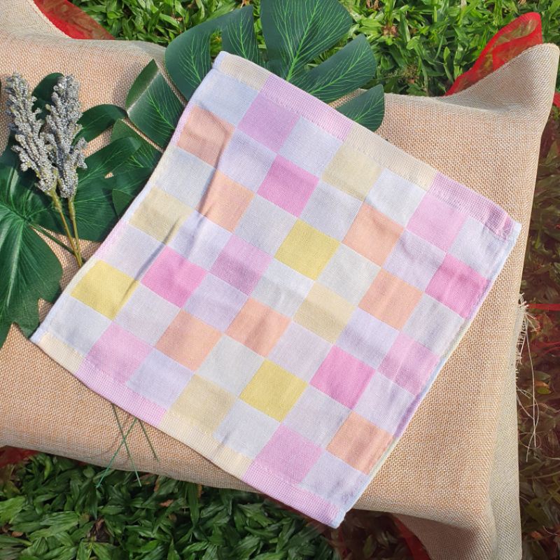 Jual DOMINIQUE [LK] Lap Kotak Katun Jepang / Lap Piring Motif Kotak ...