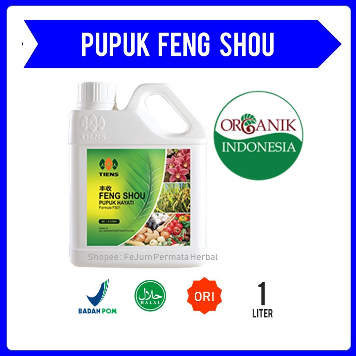 Jual Pupuk Tiens Feng Shou | Pupuk Hayati | Pupuk Cair Untuk Buah Daun ...