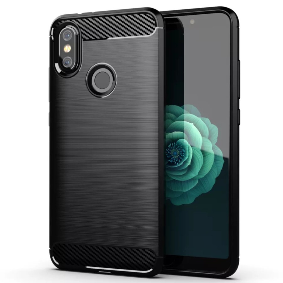 Jual CASE XIAOMI MI A2 MI 6X CASE CARBON RUGGED ARMOR ANTI SHOCKPROOF ...