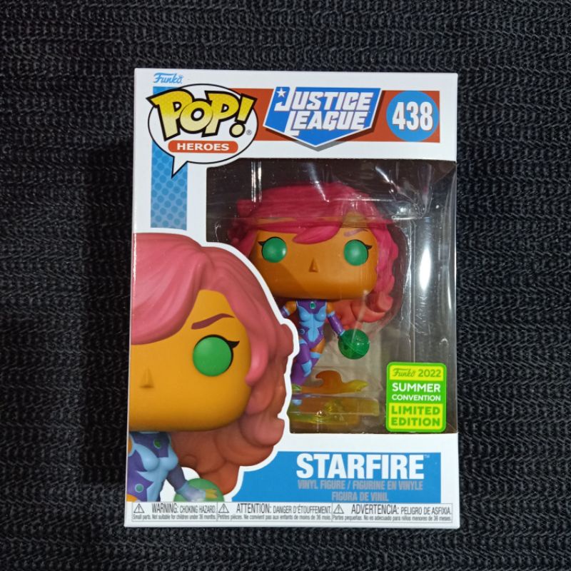 Jual Funko Pop! JUSTICE LEAGUE: STARFIRE #438 (2022 Summer Convention ...