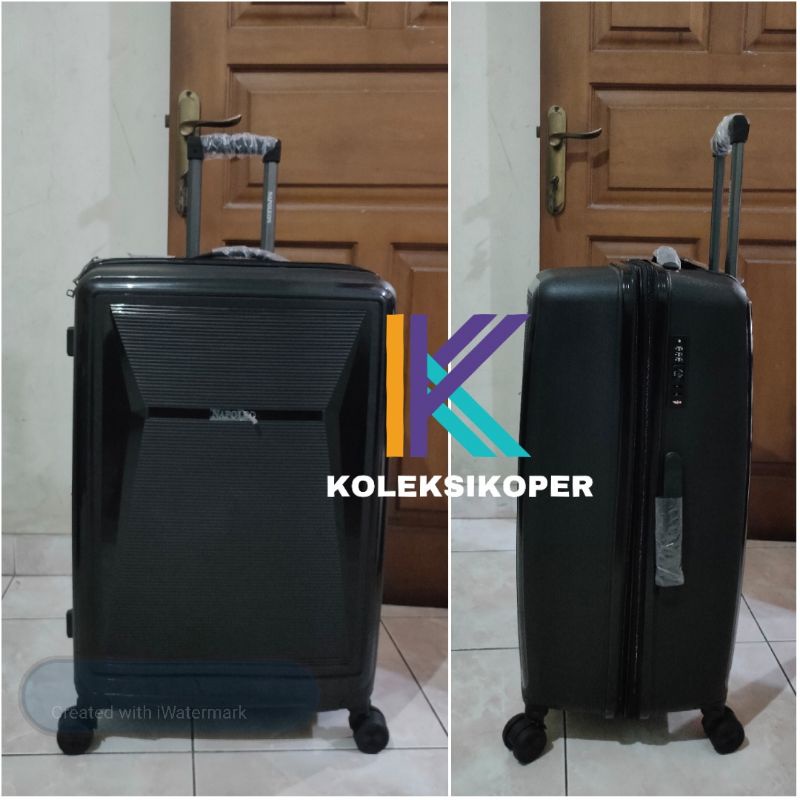 Jual Koper Original Napoleon TSA Lock Zipper Expanding ukuran 24" inch ...