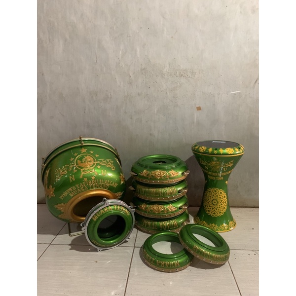 Jual SET HADROH REBANA JEPARA MOTIF UKIR NU | Shopee Indonesia