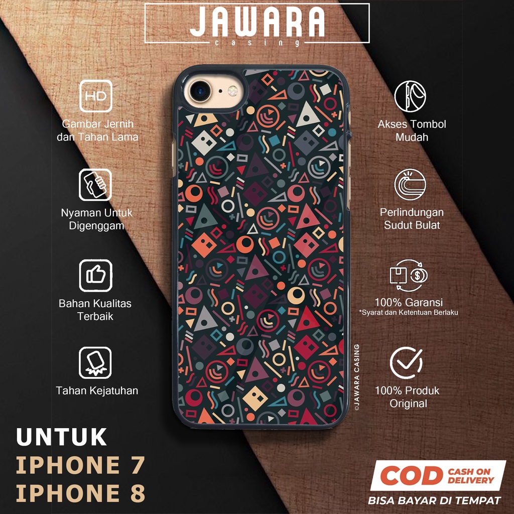 Jual Case iPhone 7 8 Casing iPhone 7 8 Jawara Casing [MOZC] Case Glossy ...
