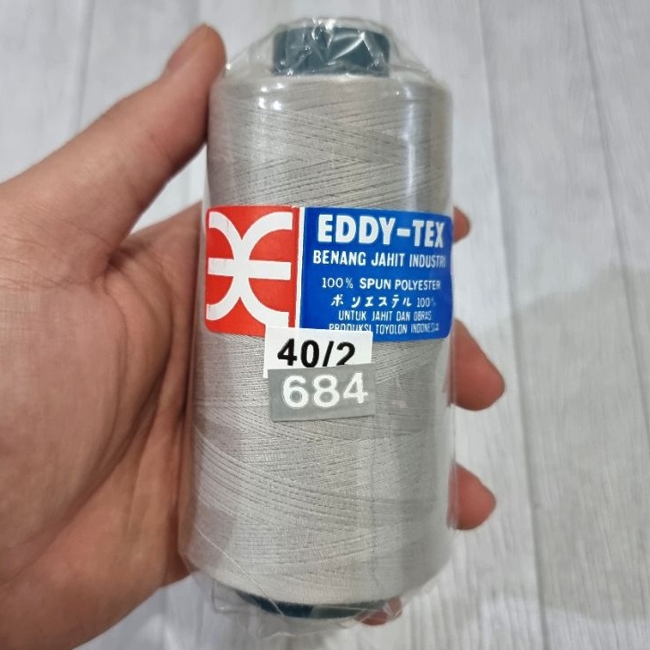 Jual Benang Jahit 40/2 5000 yard per Cones Benang High Speed 100% Spun ...